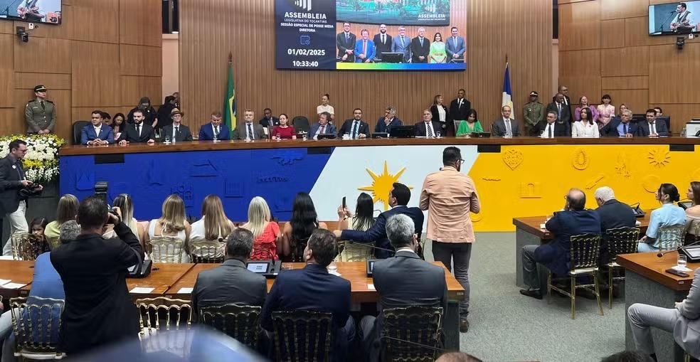 Assembleia Legislativa do Tocantins: nova mesa diretora toma posse para ...