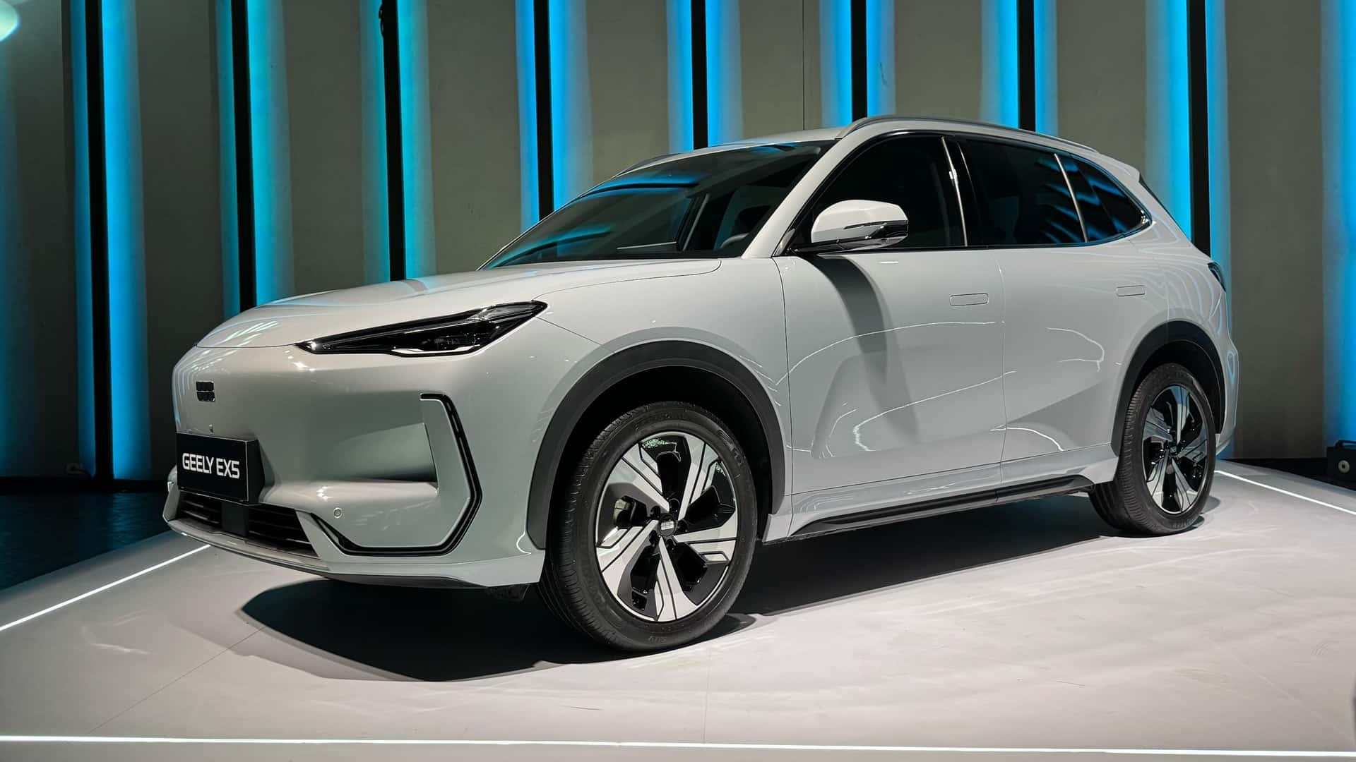 Geely EX5, novo SUV elétrico chinês, chega ao Brasil em julho | Tocantins